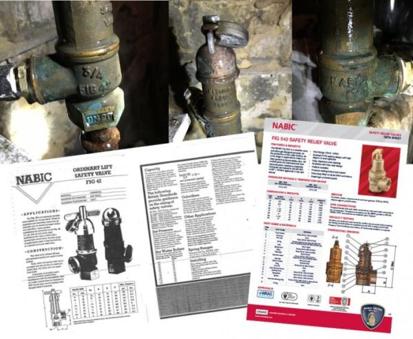 Historic NABIC Valve found in Grade 1 Listed Home - NABIC Valves